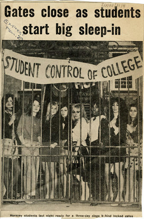 Today in London educational history, 1968: students occupy Hornsey Art ...