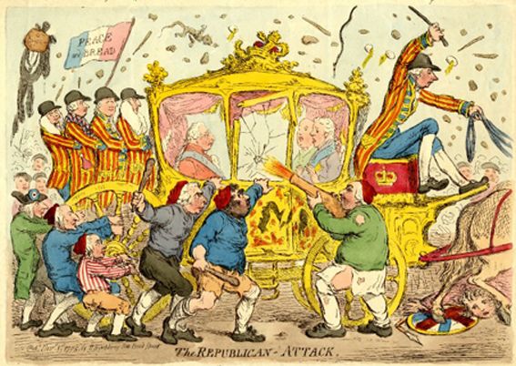 Today in London riotous history, 1795: king George III attacked by ...