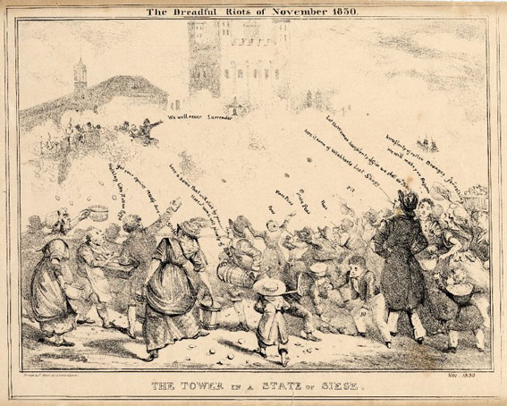 Today in London radical history, 1830: rioters attack New Police and ...